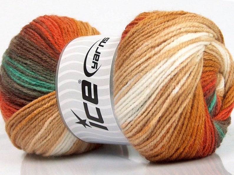 Ice Yarns Magic Light Gradient Turkish Wool Polyacrylic | Etsy