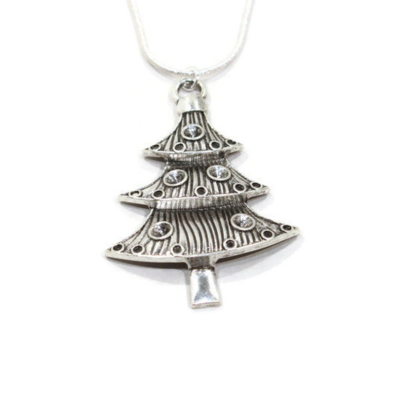 Christmas Necklace - Etsy