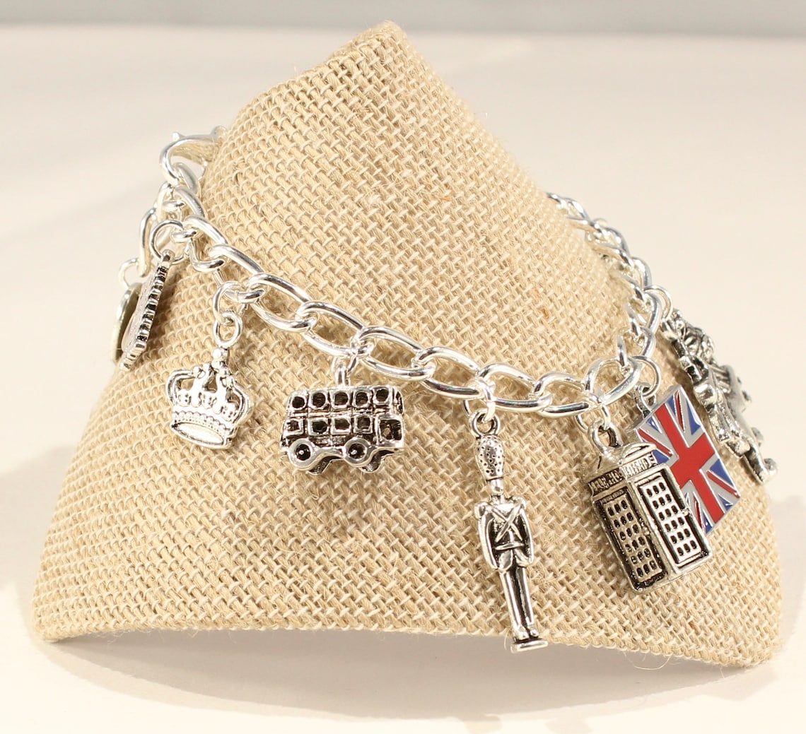 London Bracelet England Bracelet Love London Gift | Etsy