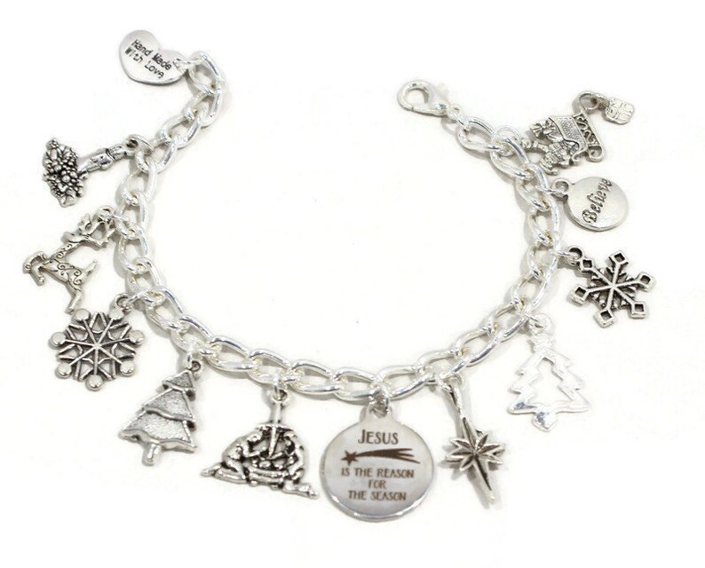 Nativity Bracelet Nativity Jewelry Religious Jewelry - Etsy