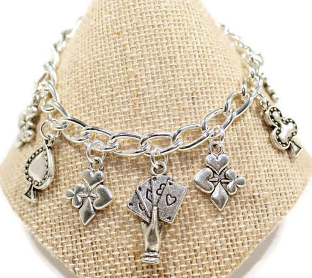 Playing Card Bracelet Card Jewelry Bridge Player Gift Card Player Gift ...