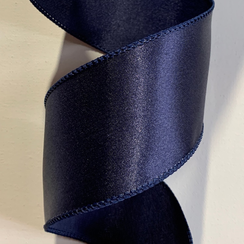 Blue Satin Ribbon - Etsy