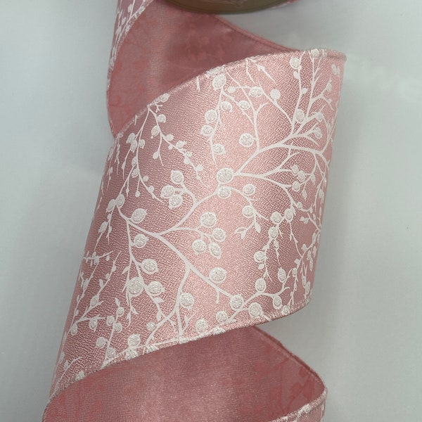 Pink Wired Ribbon - Etsy