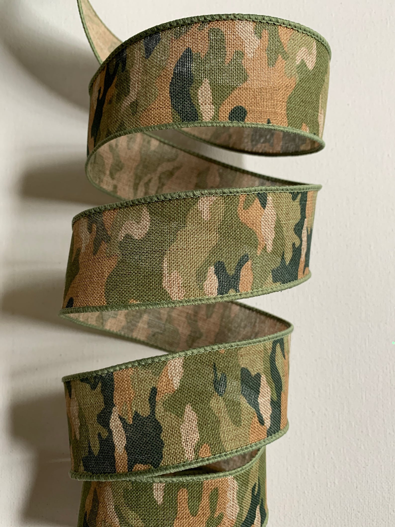 1.5 or 2.5 Camouflage Ribbon Camo Wired Edges - Etsy