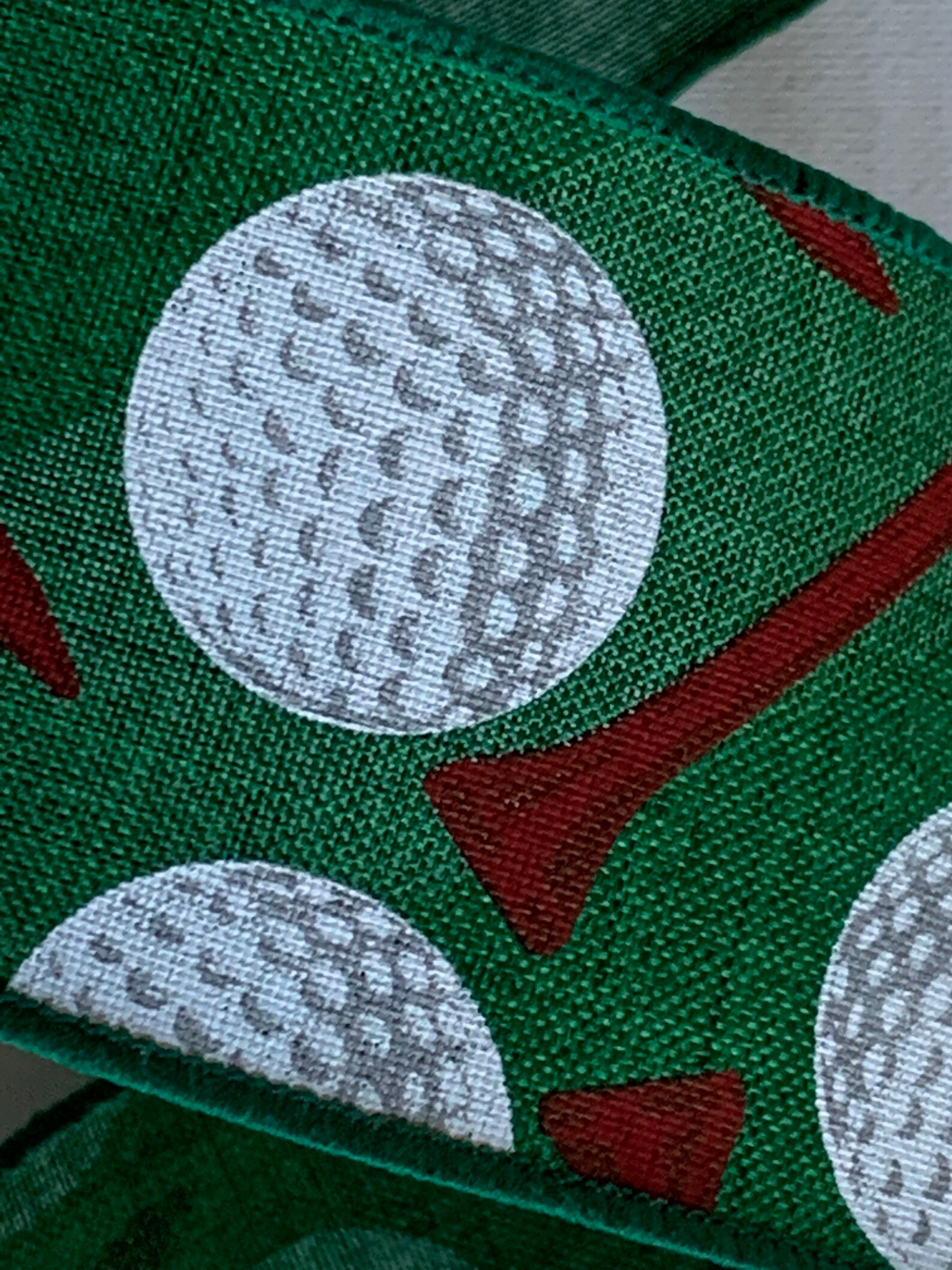 2.5 Golf Ribbon Golfers Ribbon Golf Balls and Tees | Etsy