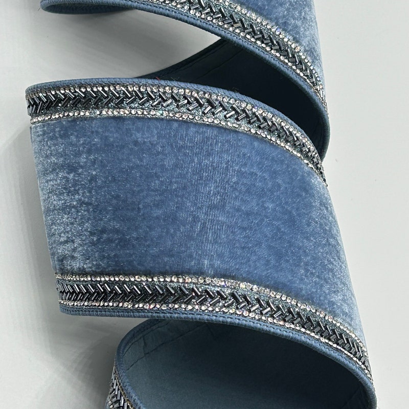 Slate Blue Ribbon - Etsy
