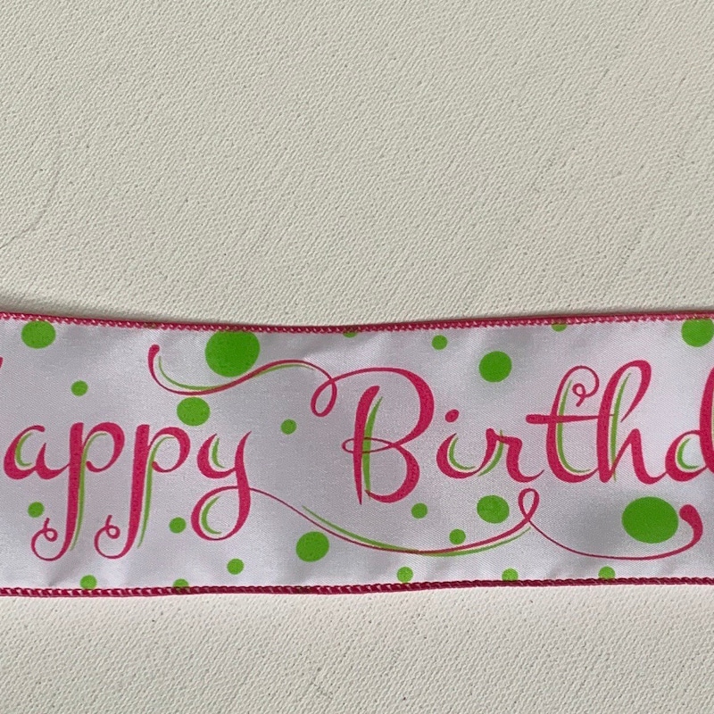 Birthday Ribbon - Etsy