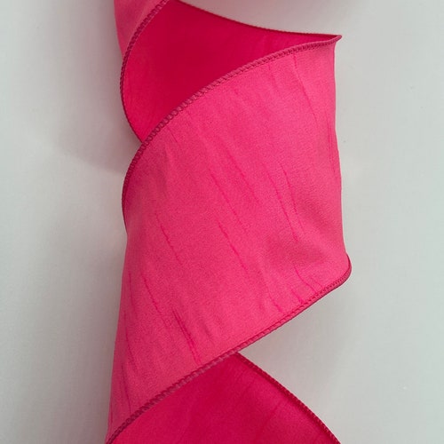 2.5 or 4 Red Plaid Ribbon Alford Wired Edges - Etsy