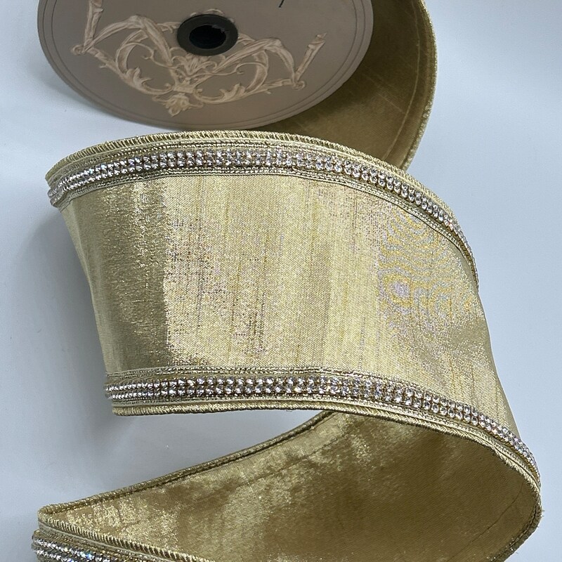 Gold Edge Ribbon - Etsy