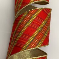 Plaid Ribbon - Etsy