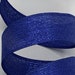 1.5" Metallic Blue Ribbon ~ Sparkles ~ No Glitter ~ Wired Edges ~ 10 ...