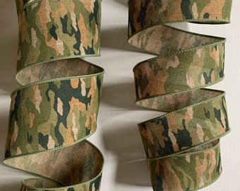 Camouflage Ribbon - Etsy