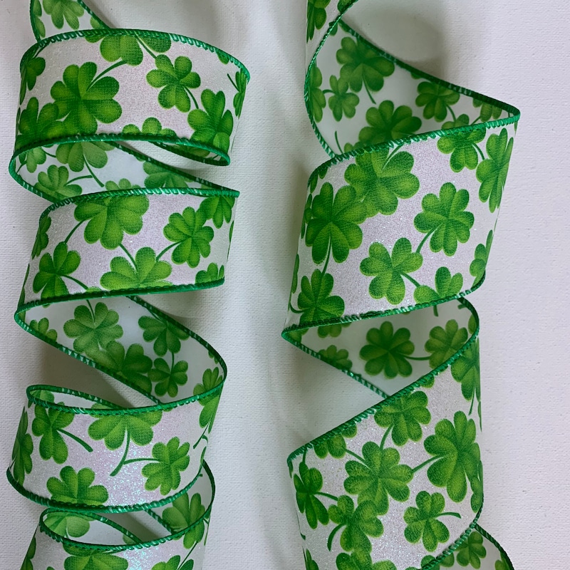 Shamrock Ribbon - Etsy