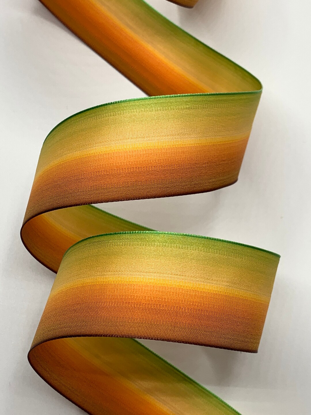 1.5" Sunset Ombre Ribbon ~ Taffeta ~ Wired Edges ~ 25 Yard Roll - Etsy