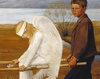 Angel Wounded Art - Etsy