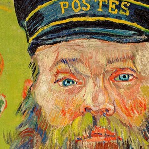 Vincent Van Gogh, Portrait of the Postman, Printable Fine Art ...