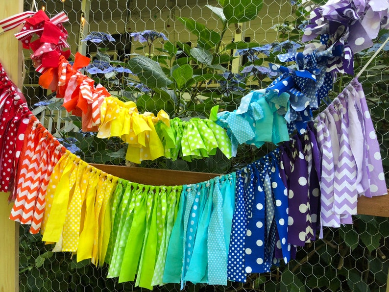 Rainbow Garland Combination Classroom Decoration Photo - Etsy