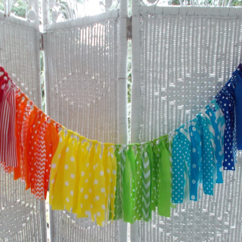 Fabric Garland - Etsy