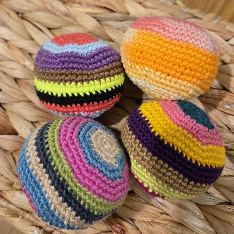 HANDMADE Ombre Hacky Sack - Etsy UK