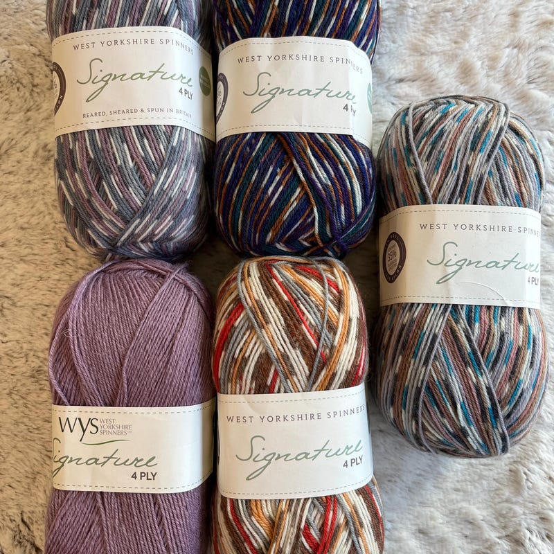 Self Striping Sock Yarn - Etsy