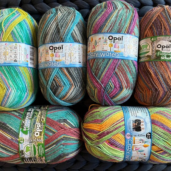 Self Striping Sock Yarn - Etsy