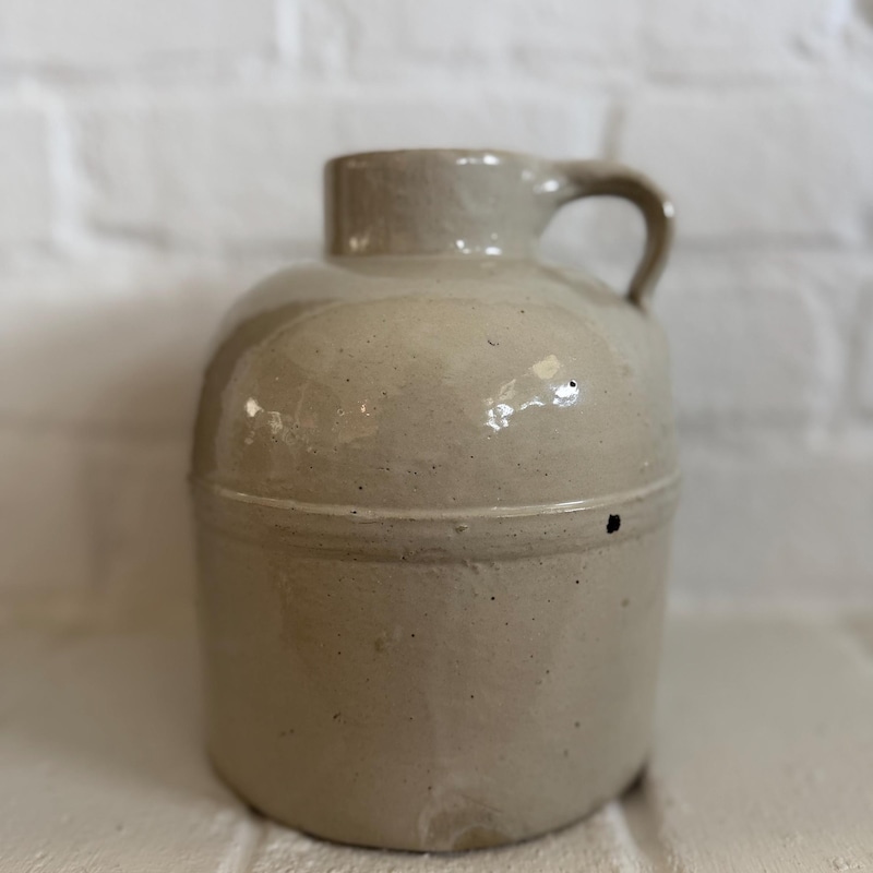 Vintage Stoneware Crock Jug - Etsy
