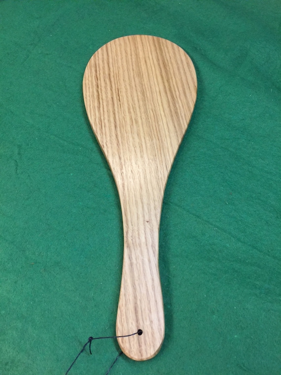 Jokari style spanking paddle made of oak mature | Etsy