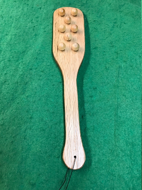Oak Tenderizer Bath Brush Spanking Paddle Mature - Etsy