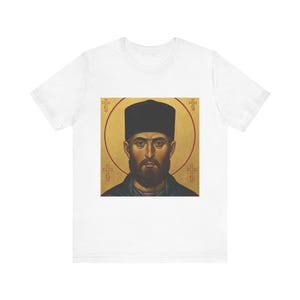 Father Seraphim Rose T-shirt | Orthodox Icon Tee | American Orthodox ...
