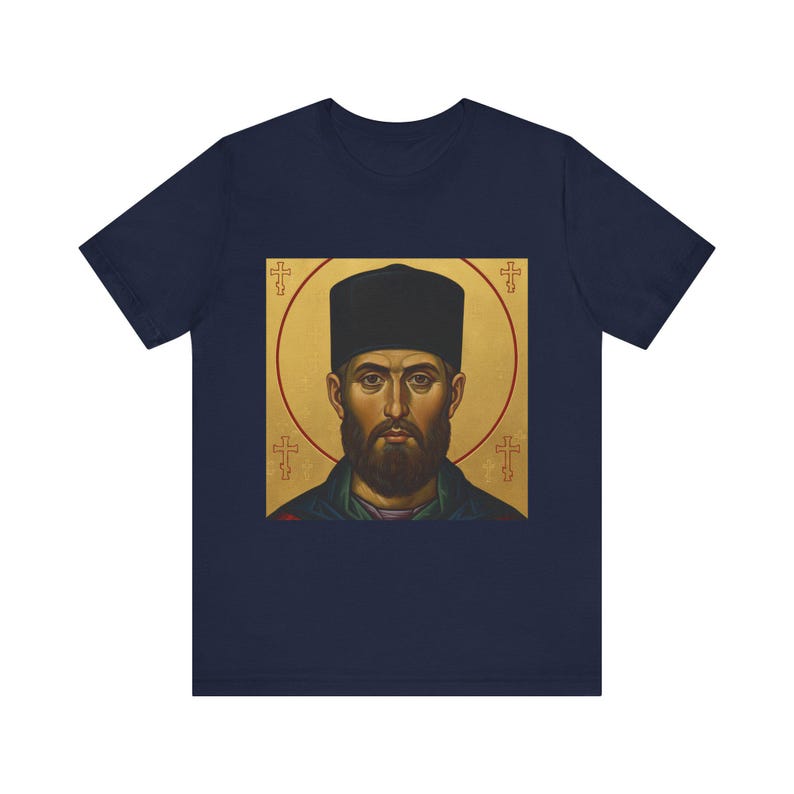 Father Seraphim Rose T-shirt | Orthodox Icon Tee | American Orthodox ...