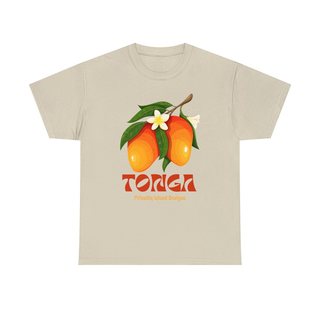 Tonga Tongan Friendly Island Designs Tropical Mango Print - Etsy