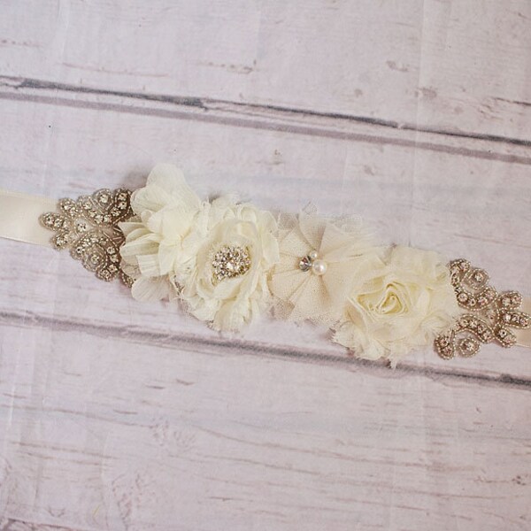 Flower Girl Belt - Etsy