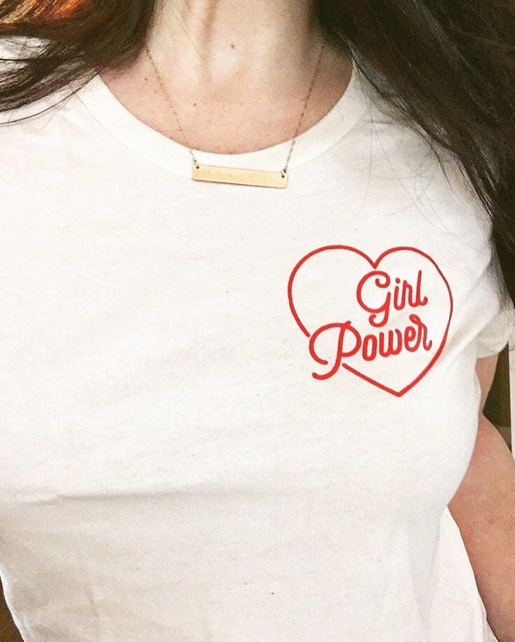 GIRL POWER - Women's Tee - Women's March - Equality - Feminist Shirt ...