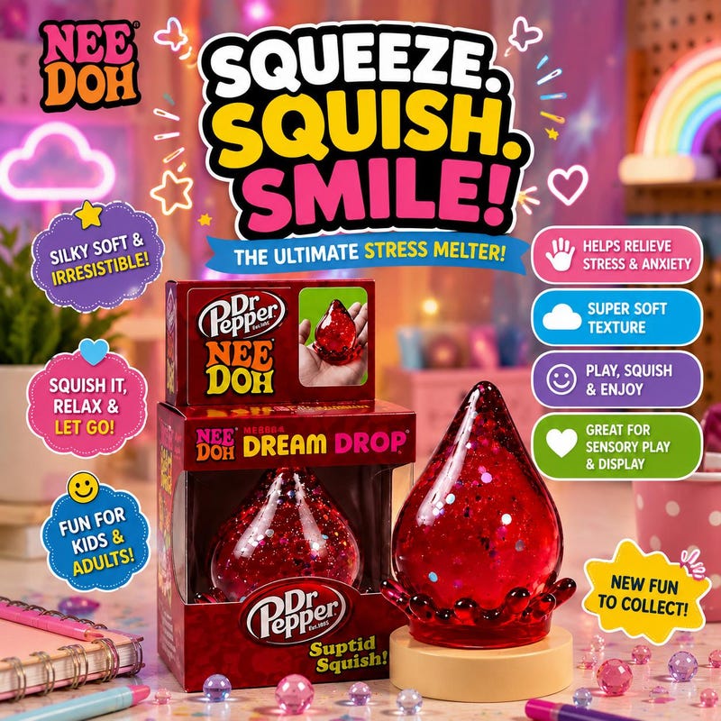 Needoh Squishy Dr Pepper - Etsy