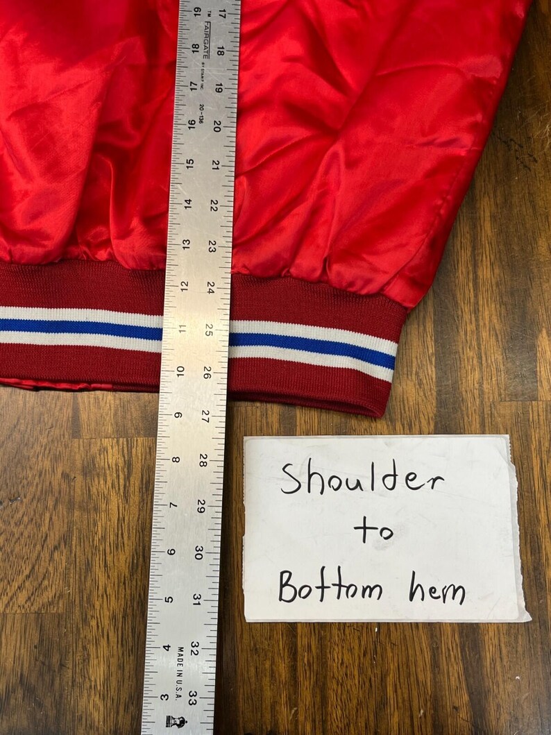 Vtg Shain of Canada NHL Montreal Canadiens Satinjacke Bestickte Herren ...