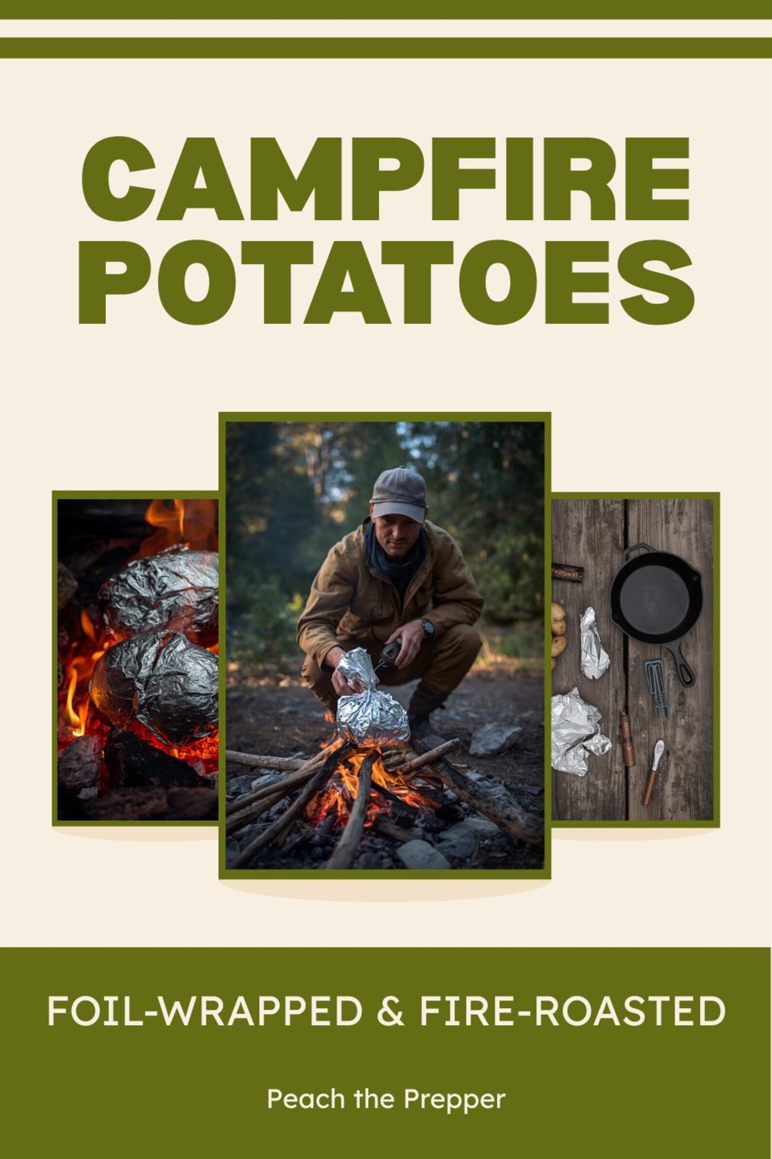 Potato Recipe for Camping - Etsy
