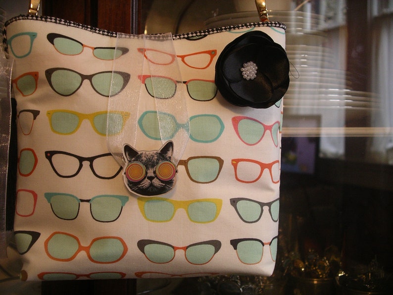 Eyeglasses geek Chic Shoulder Bag can Also Become a - Etsy