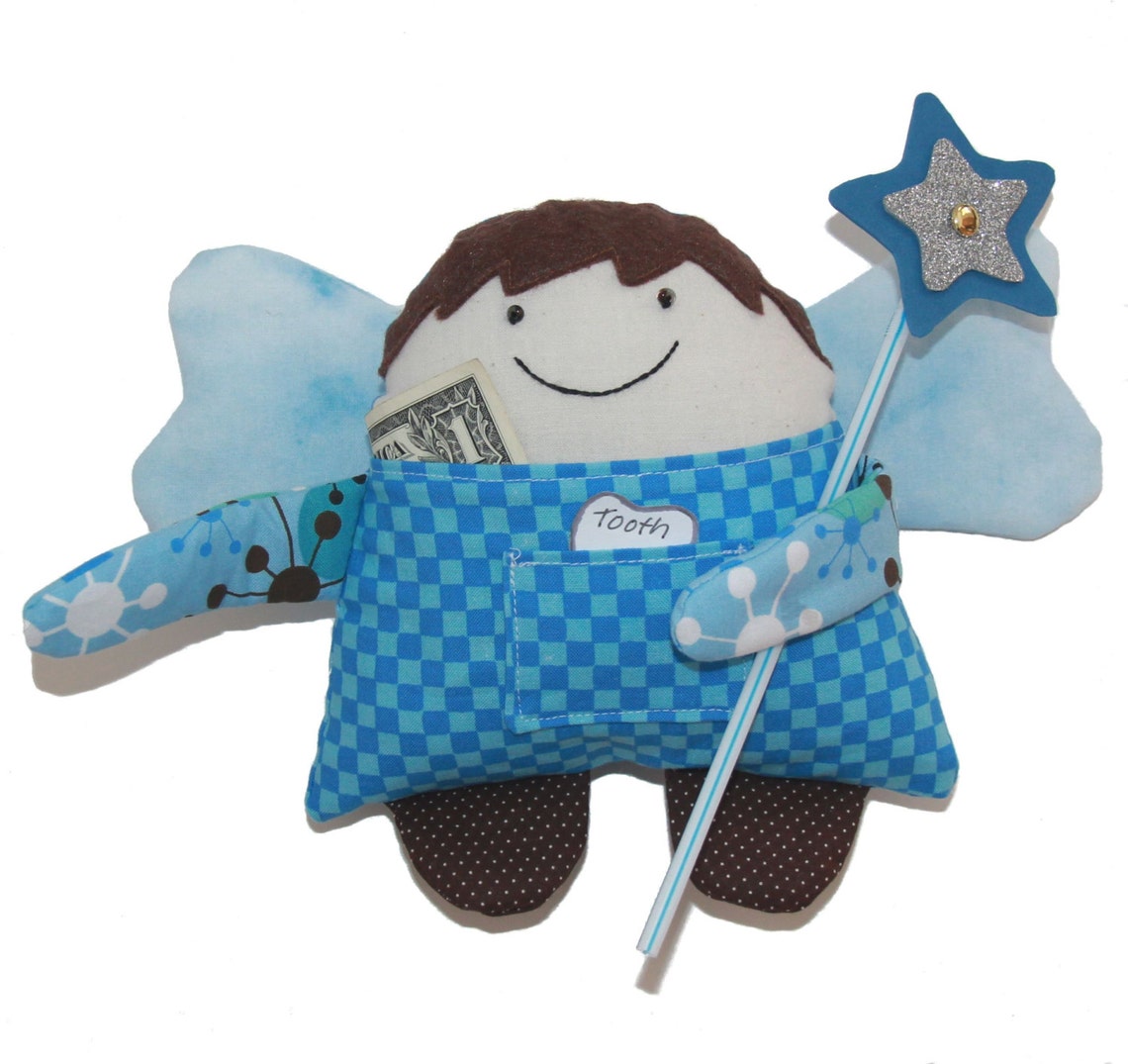 Pattern PDF for Tooth Fairy Angel Boy & Girl and Magic Wand Instant ...