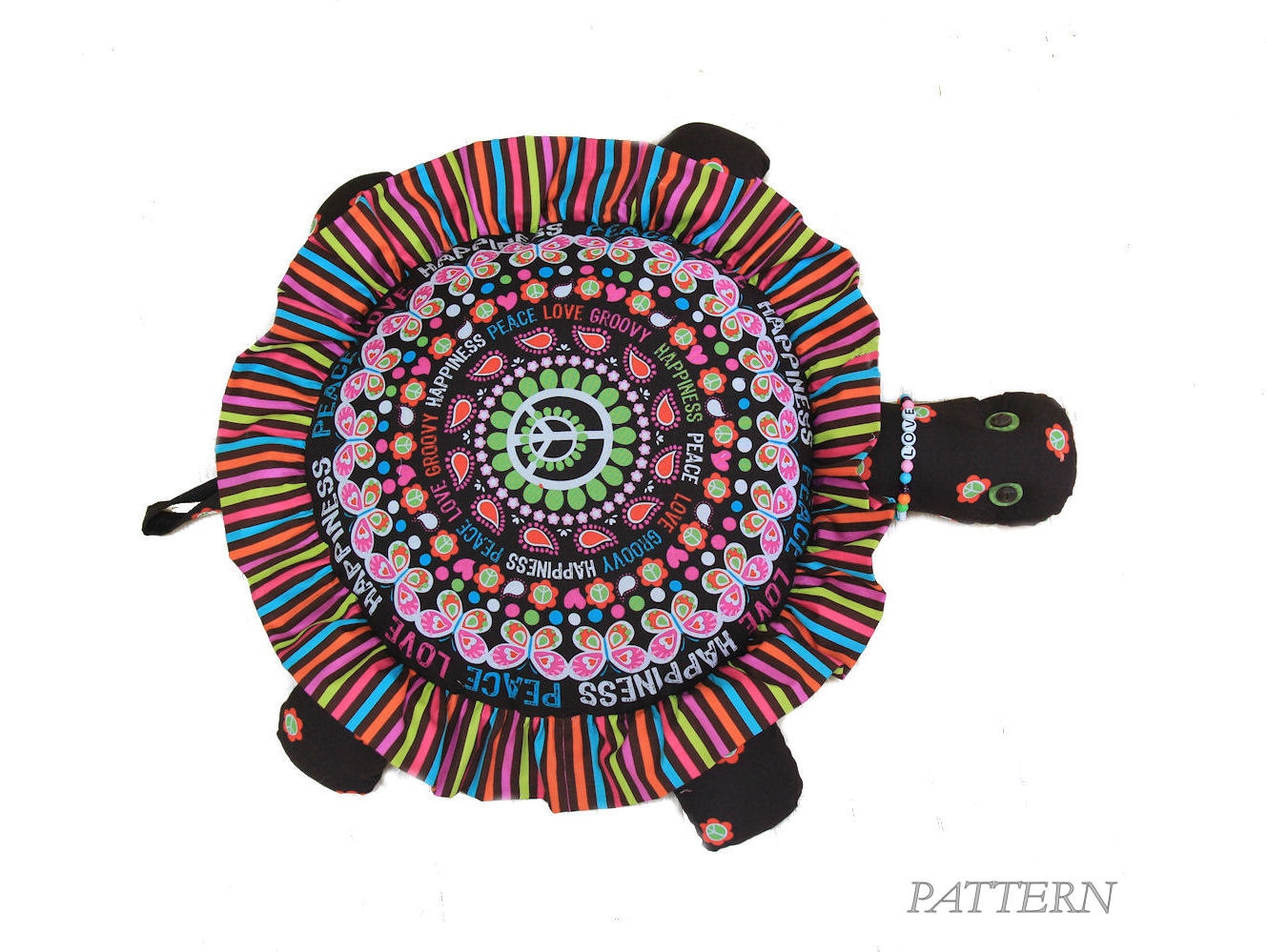 PATTERN PDF for Large Turtle Pillow - Etsy