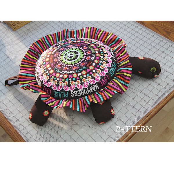 Turtle Pillow - Etsy