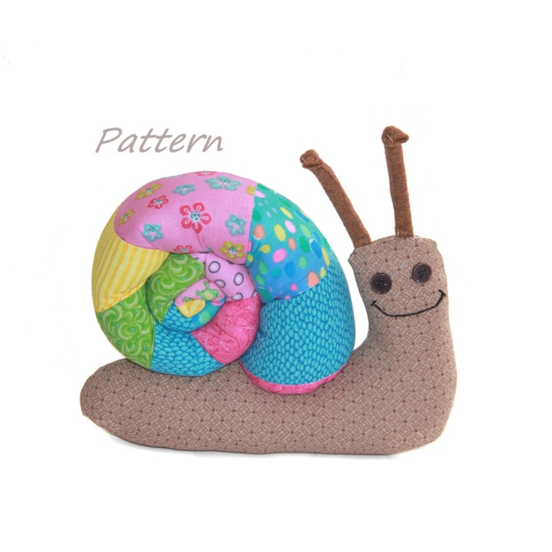 Stuffed Snail - Etsy