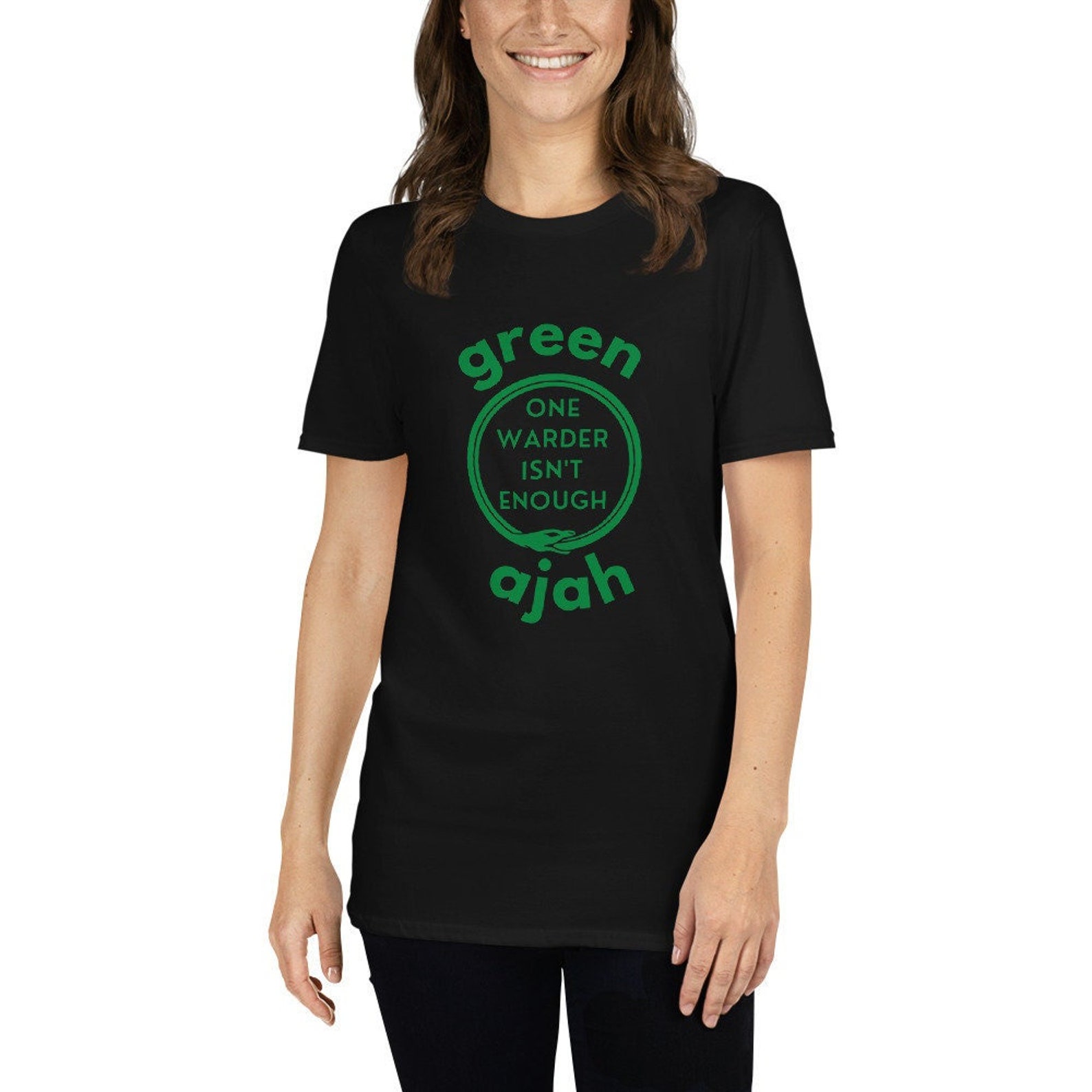 Green Ajah Aes Sedai Wheel of Time Short-sleeve Women's T-shirt - Etsy UK