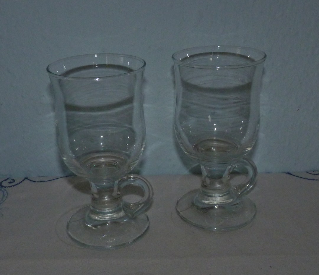 2 Vintage Grog or Mulled Wine Glasses - Etsy UK
