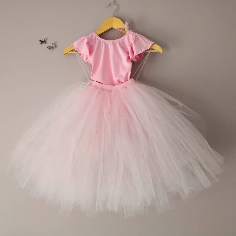 Navy Blue Flutter Frill Short Sleeve Girls Ballet Leotard | Etsy