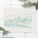 Custom Wedding Venue Illustration, Personalised Fine Art Hand Drawn ...