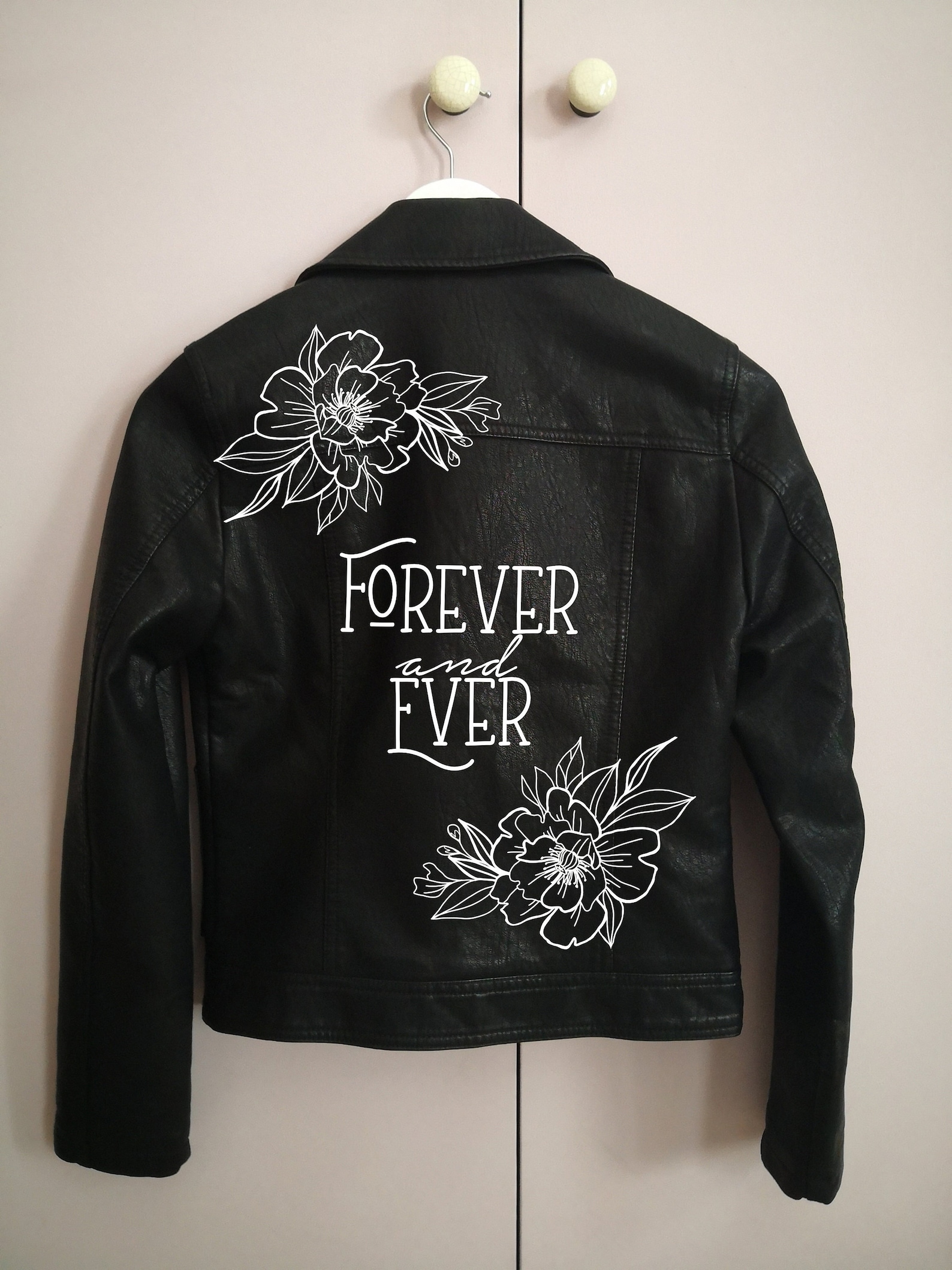Personalised Leather Jacket Kit DIY Wedding Jacket Custom - Etsy