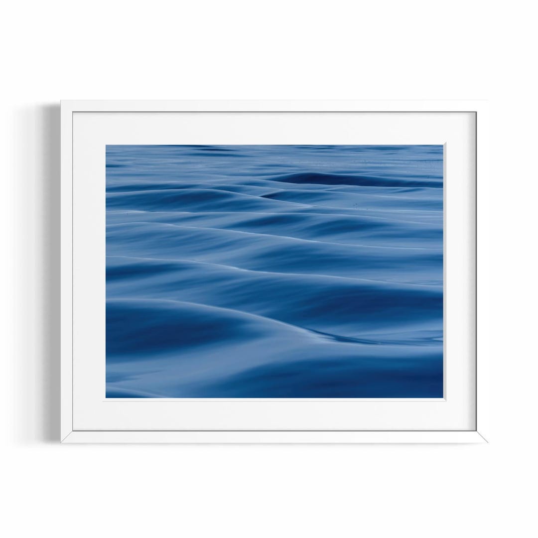 Ocean Colorful - Blue Marine Fine Art - Wall Art for Living Room ...