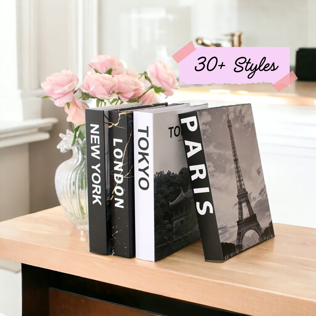 Simple Fake Books for Decoration Coffee Table Modern Home Decoration ...