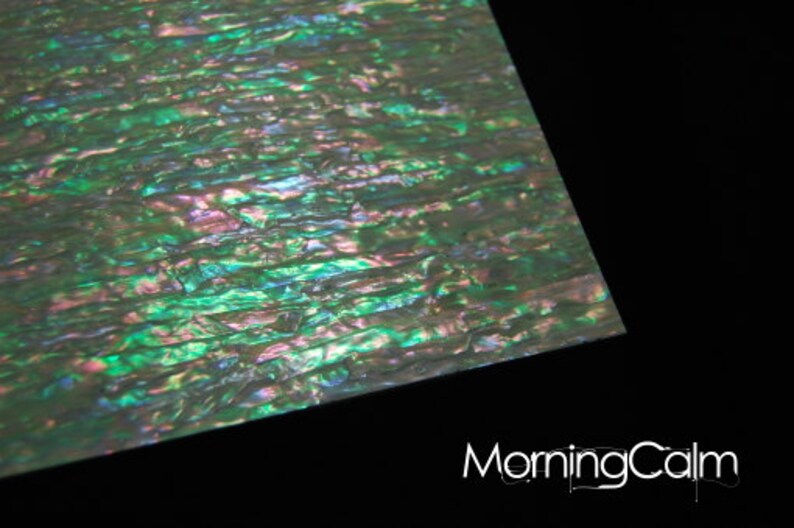 Prism Abalone Narrow Shell Veneer Sheet 9.4 X 5.5 - Etsy