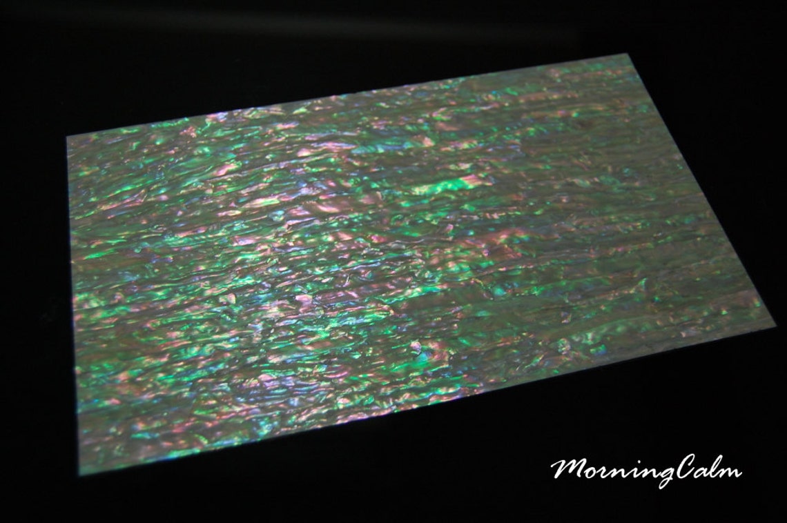 Prism Abalone Narrow Shell Veneer Sheet 9.4 X 5.5 - Etsy